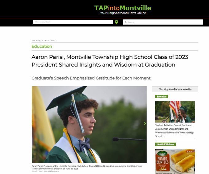 Montville Moments | Montville Township Public Schools